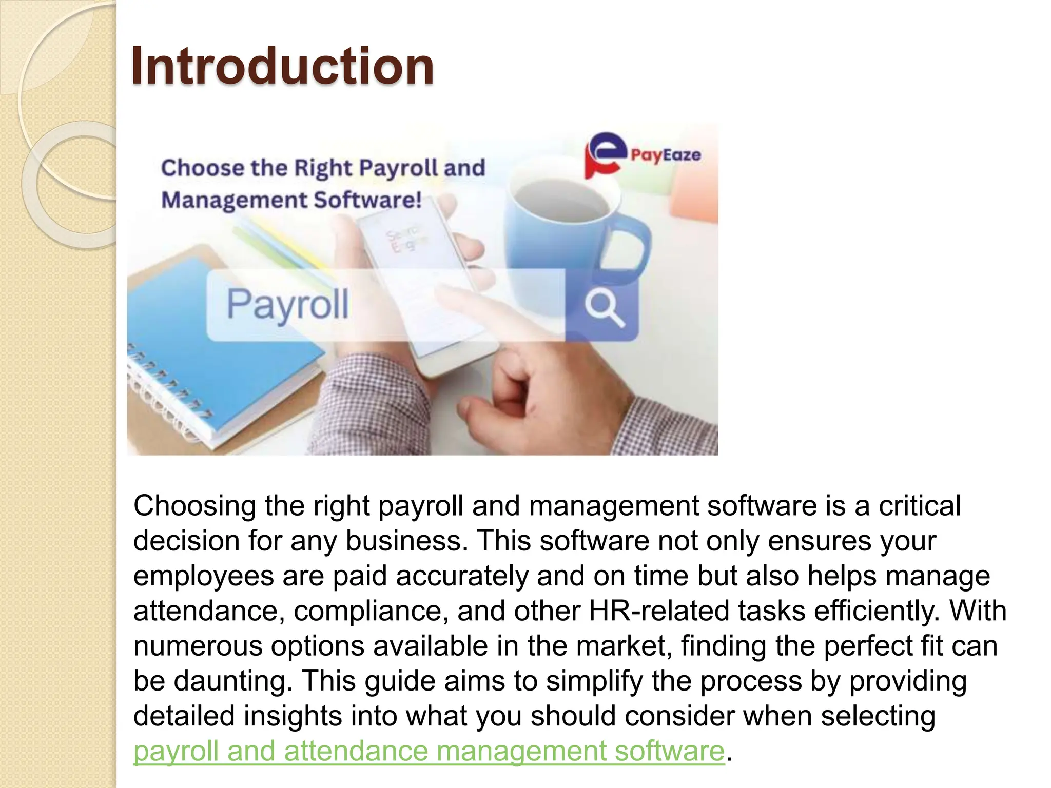 Best Payroll and Attendance Management Software: The Ultimate Guide! | PPT
