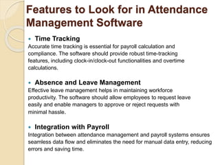 Best Payroll and Attendance Management Software: The Ultimate Guide! | PPT