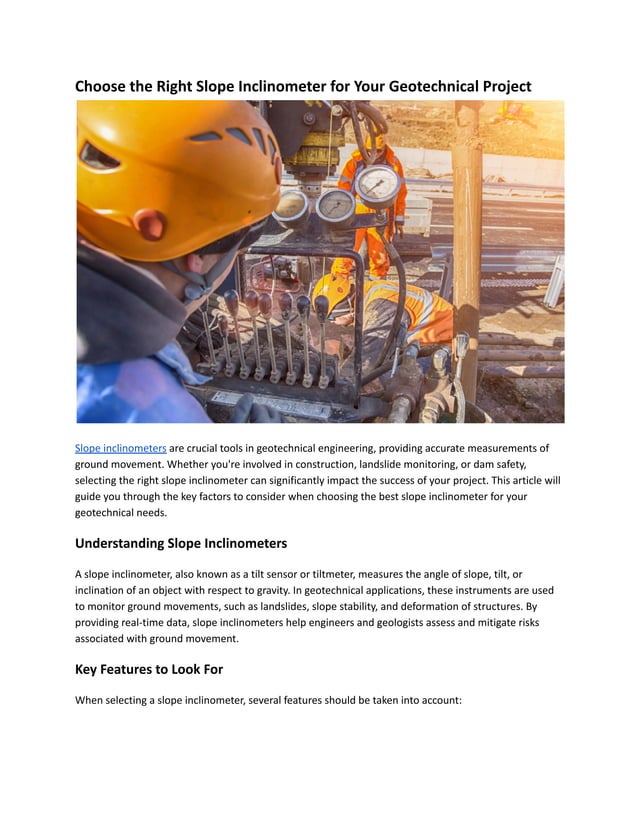 Choose the Right Slope Inclinometer for Your Geotechnical Project.pdf