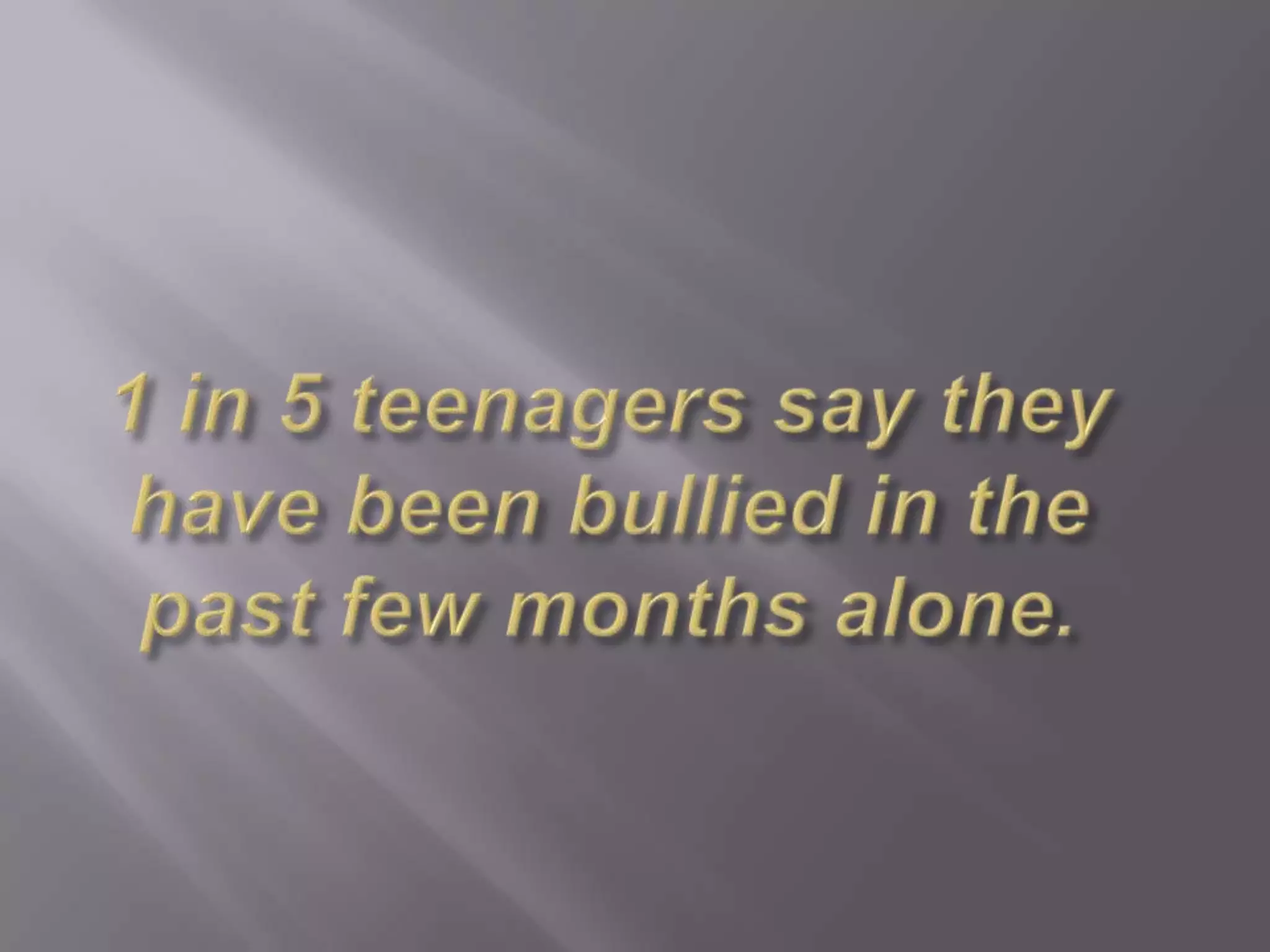 Anti-Bullying PSA - Collaborative Project | PPTX