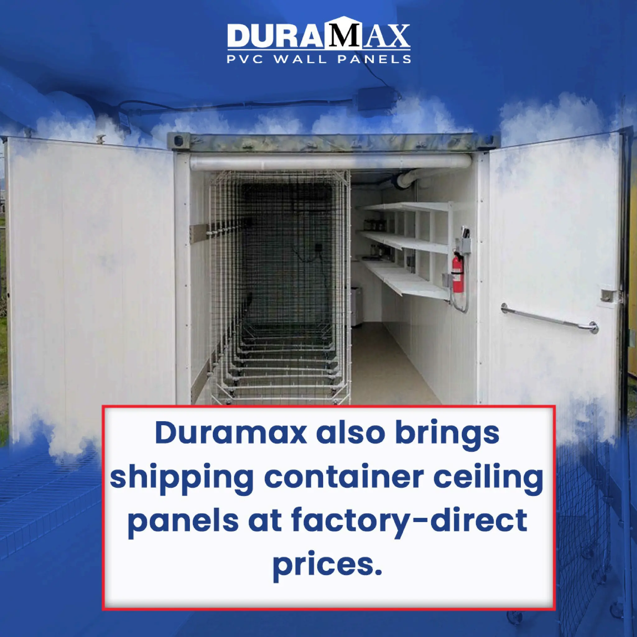 Choose vinyl container wall panels for a shipping container renovation ...