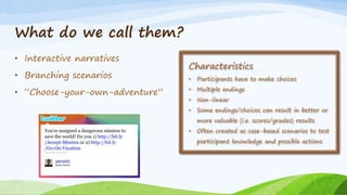 Choose your own (learning) adventure! | PPT