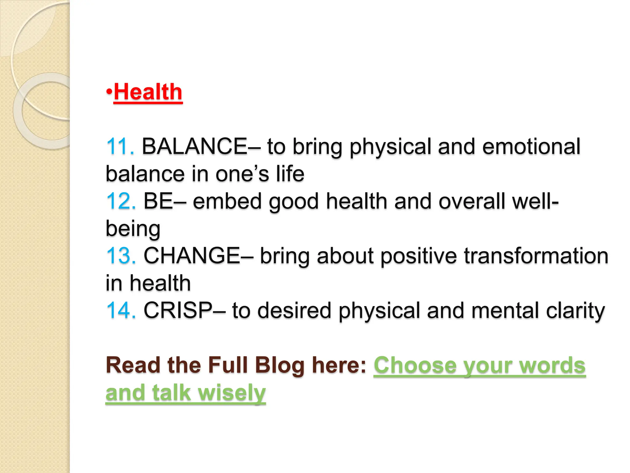 Choose your words and talk wisely to others.pptx