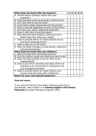 Choosing a-coursebook | PDF