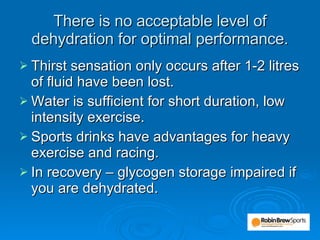 Hydration Strategies - Choosing a Sports Drink | PPT