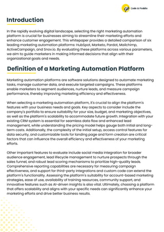 Choosing the Right Marketing Automation Platform: A Comprehensive Guide ...