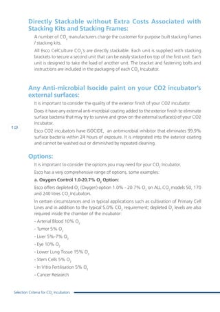 Choosing a Laboratory CO2 Incubator | PDF | First Aid | Injuries