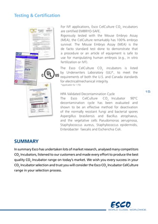 Choosing a Laboratory CO2 Incubator | PDF
