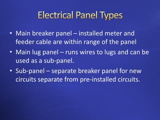 Choosing Electrical Panels | PDF
