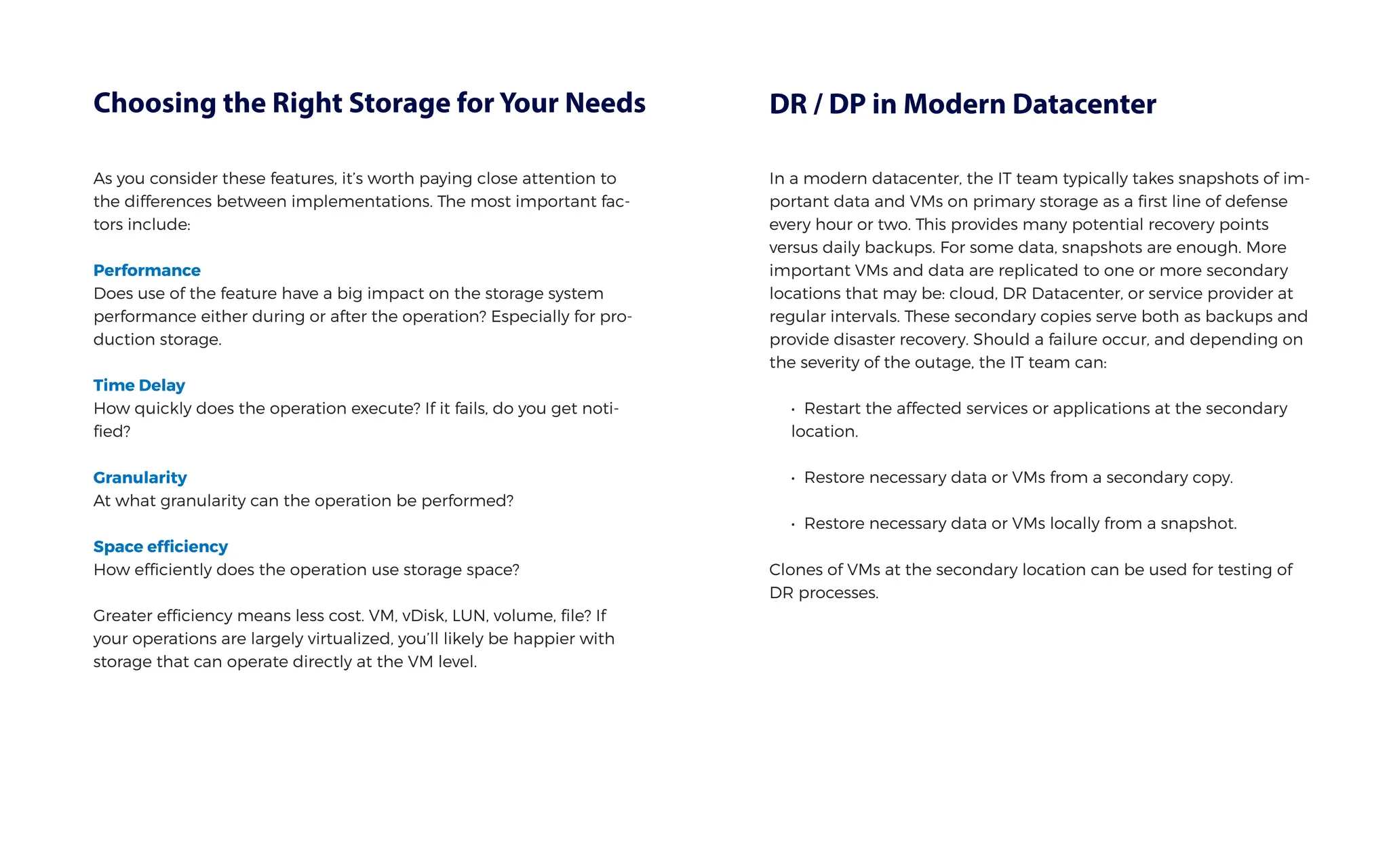 Data Protection And Disaster Recovery Solutions Ensuring Business
