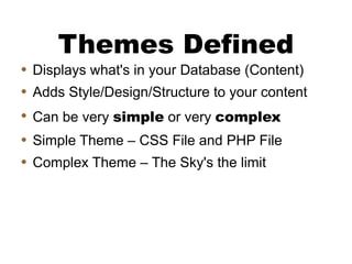 Choosing Themes | ODP