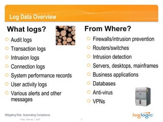 Choosing Your Log Management Approach: Buy, Build or Outsource | PPT