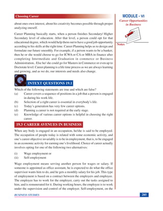 Choosing a career | PDF