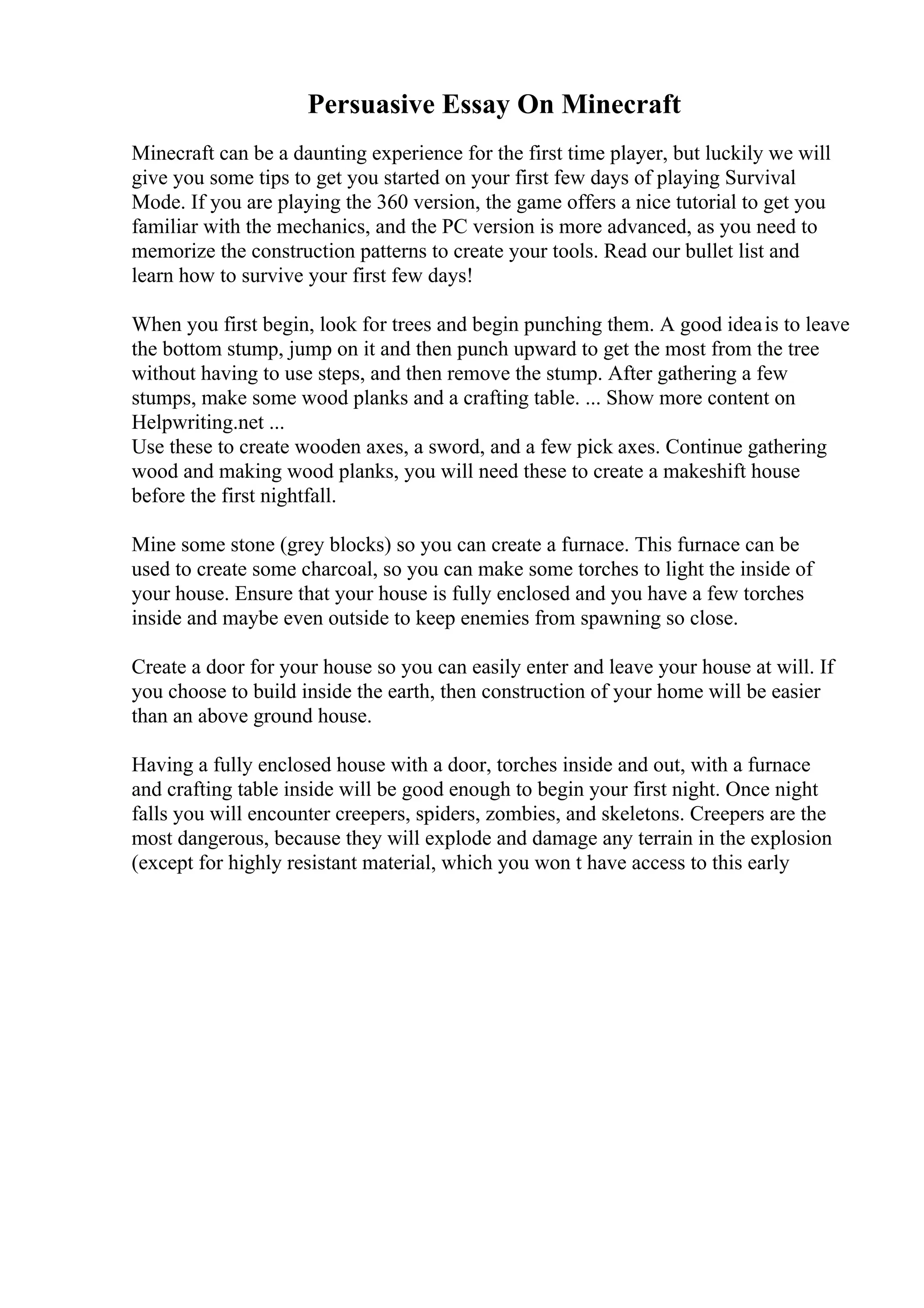 Choosing A Career Essay | PDF