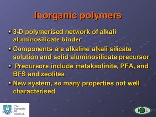 Choosing a cement for encapsulation of nuclear wastes | PPT