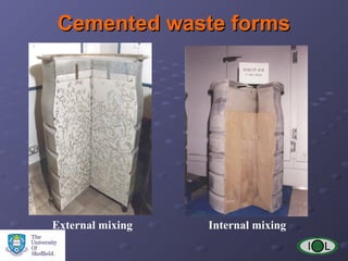 Choosing a cement for encapsulation of nuclear wastes | PPT