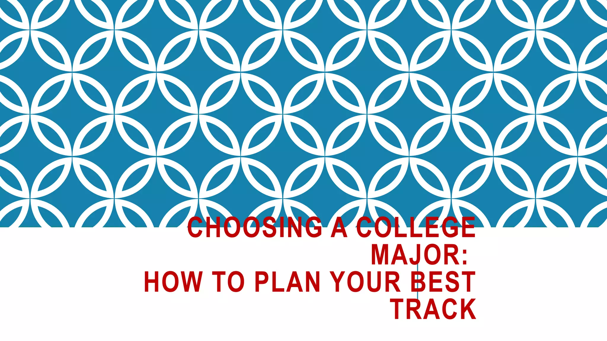 Choosing a college major | PPTX
