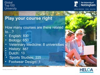 Choosing a course and university | PPT
