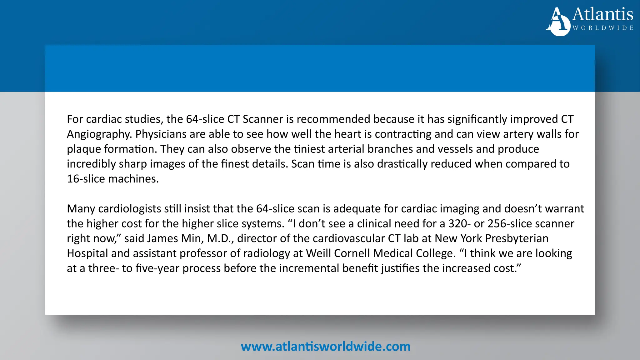 Choosing A CT Scanner by Atlantis Worldwide | PPT