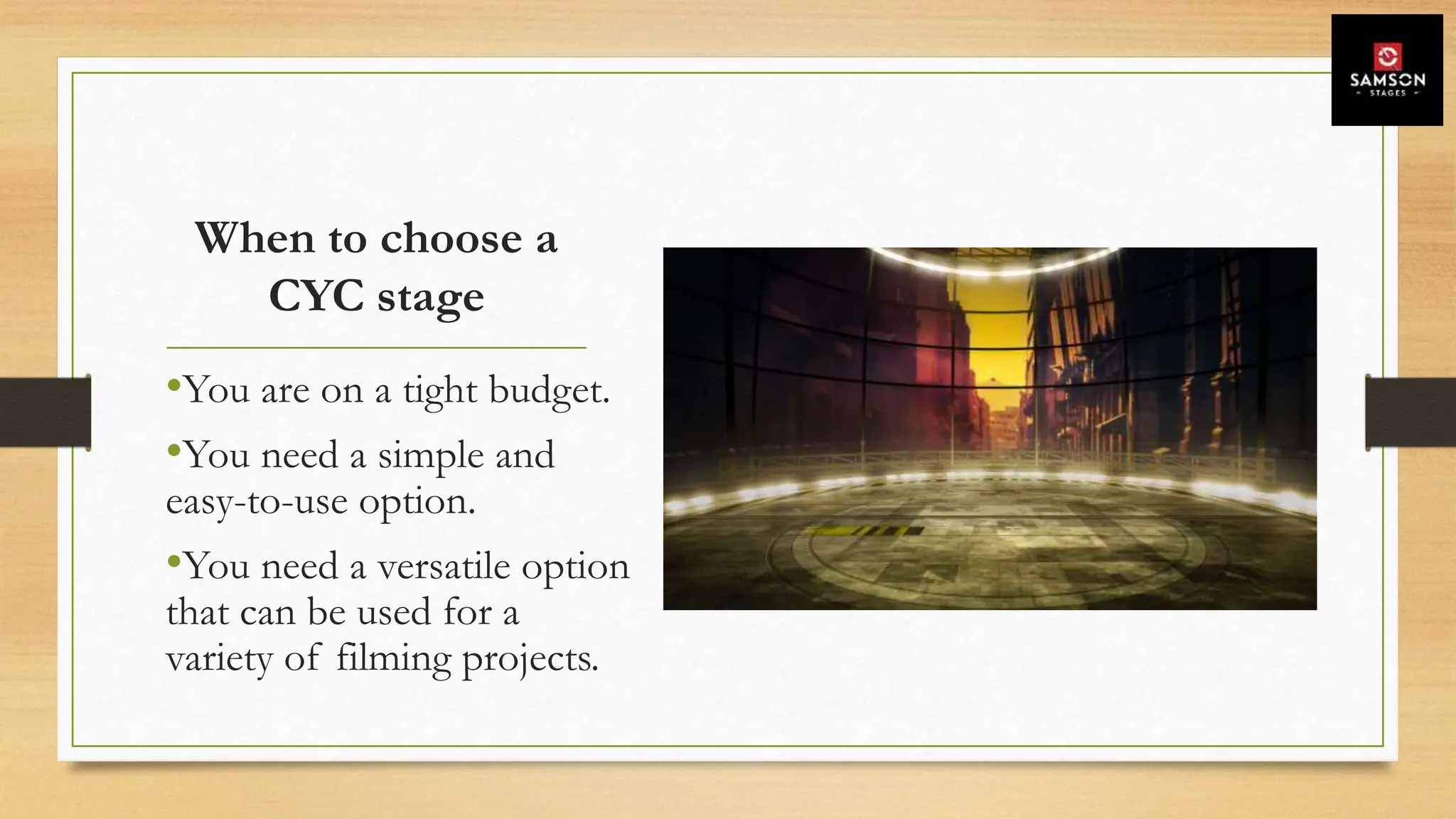 Choosing a CYC stage or Virtual Studio – when is it a clear-cut choice.pptx