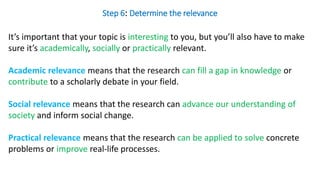 Choosing a dissertation topics New.pptx