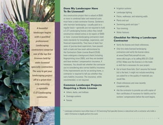 Choosing A Landscape Contractor C 27 | PPT