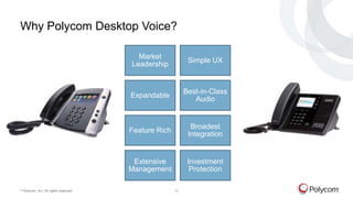 Choosing a Polycom - Microsoft Lync Phone | PPTX | Web Conferencing | Computer Software and ...