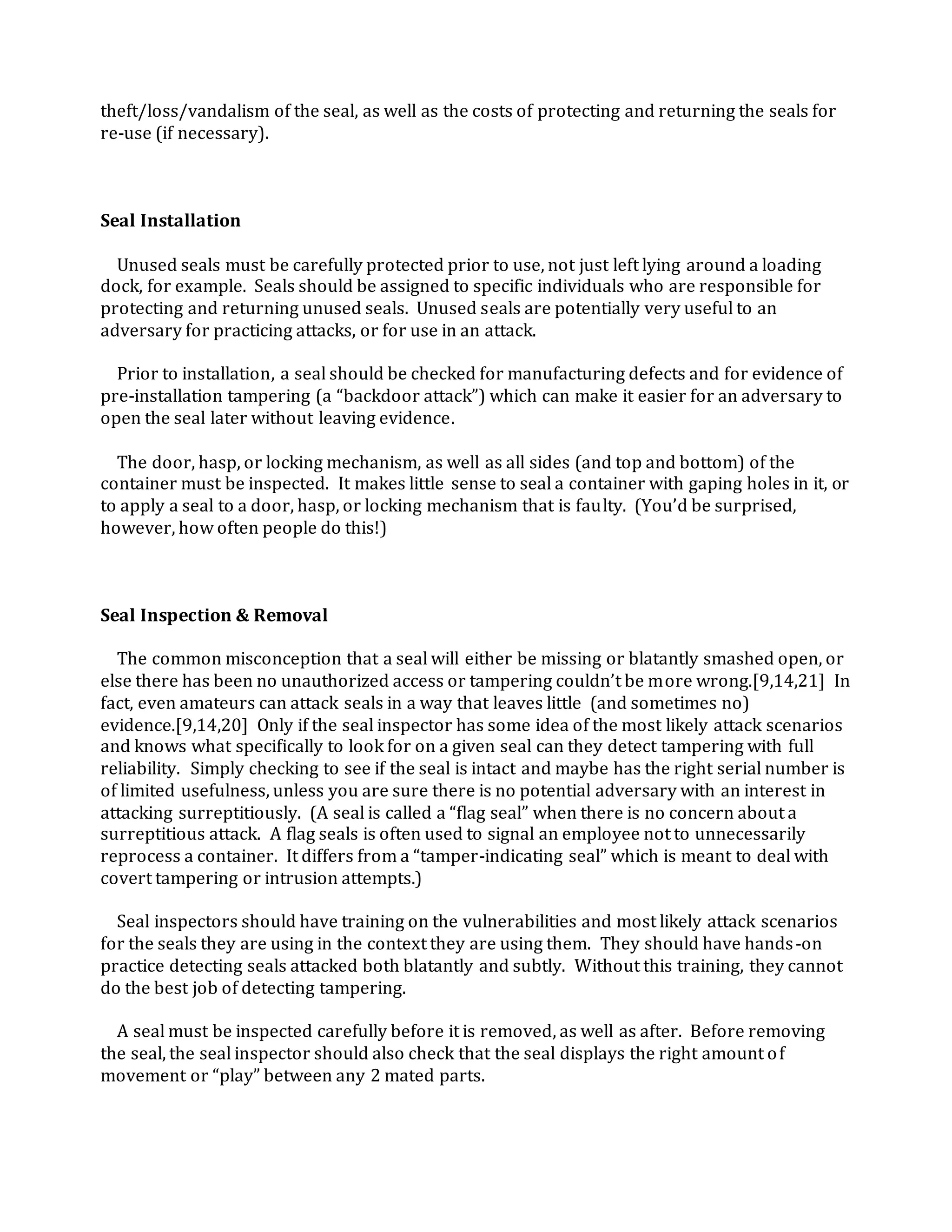Choosing and Using Seals | DOCX