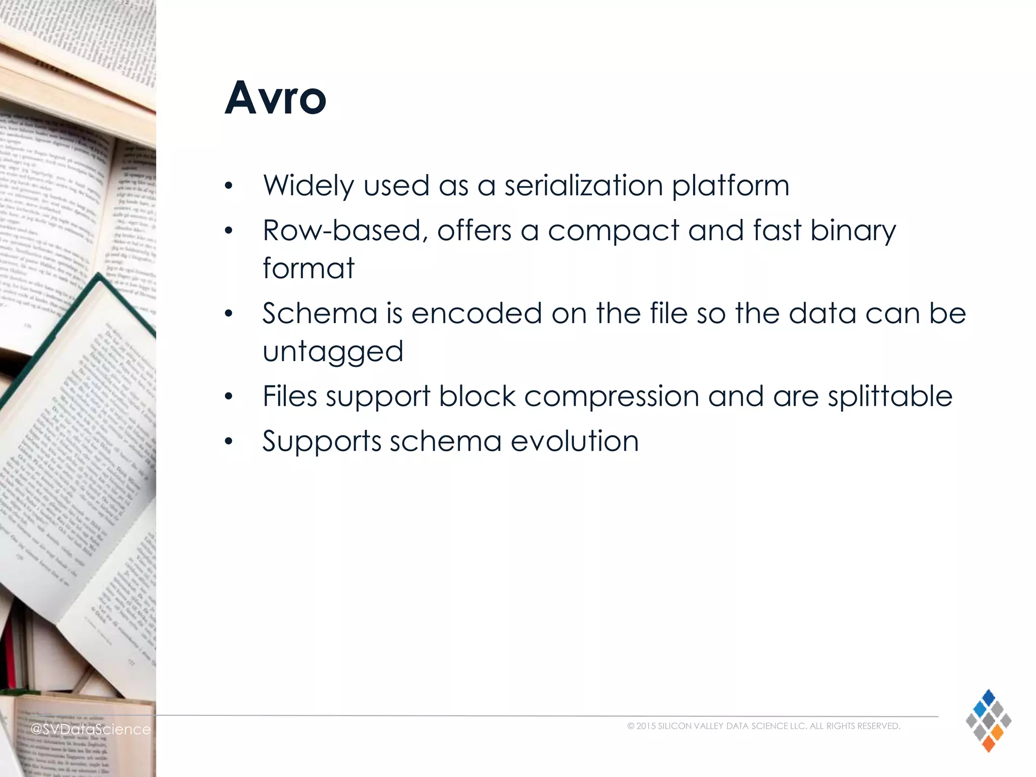 Choosing an HDFS data storage format- Avro vs. Parquet and more ...