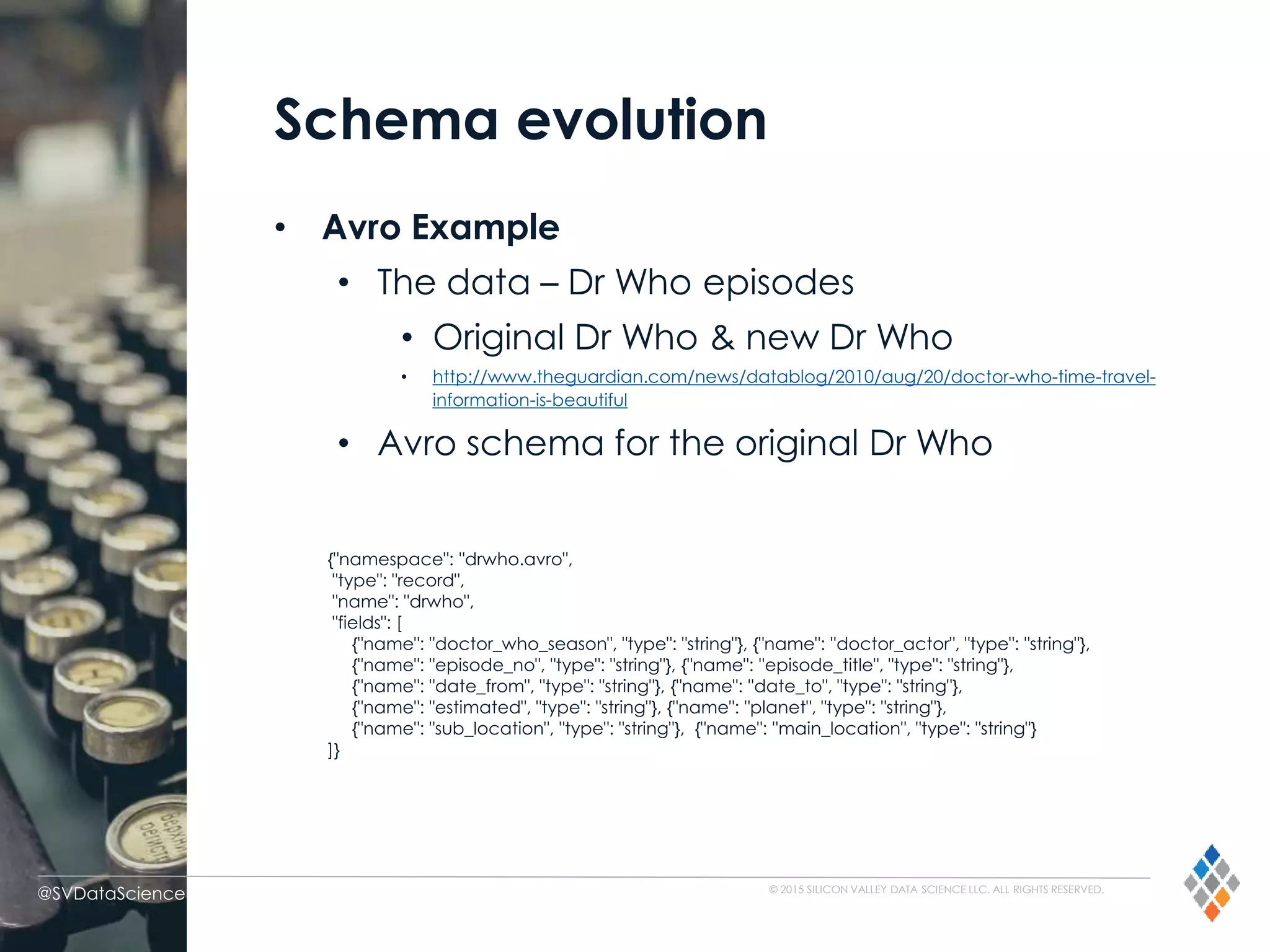 Choosing an HDFS data storage format- Avro vs. Parquet and more ...