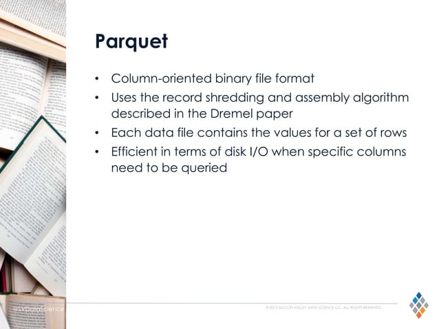 Choosing an HDFS data storage format- Avro vs. Parquet and more ...