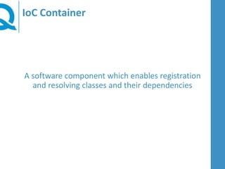 Choosing an IoC container | PPT