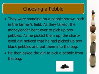 Choosing a Pebble.ppt