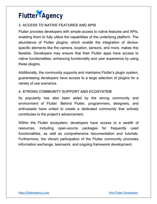 Choosing App Development: Native, Hybrid, or Flutter Explained | PDF