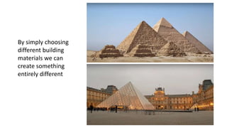 Choosing architectural materials | PPTX