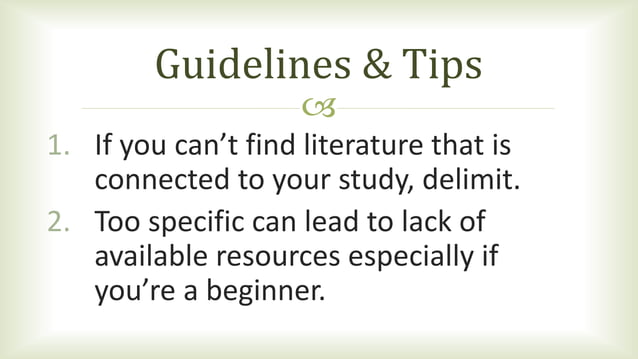 Choosing a research topic | PPT