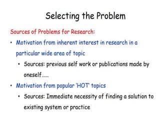 Choosing a Research Topic | PPT