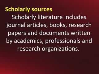 Choosing a Research Topic | PPT