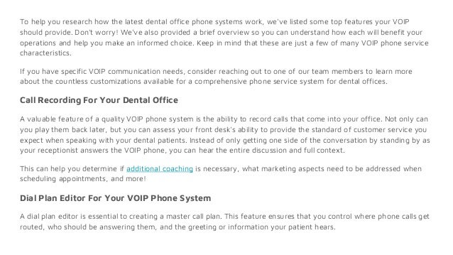 Choosing A VOIP Phone System For Your Dental Practice.pptx