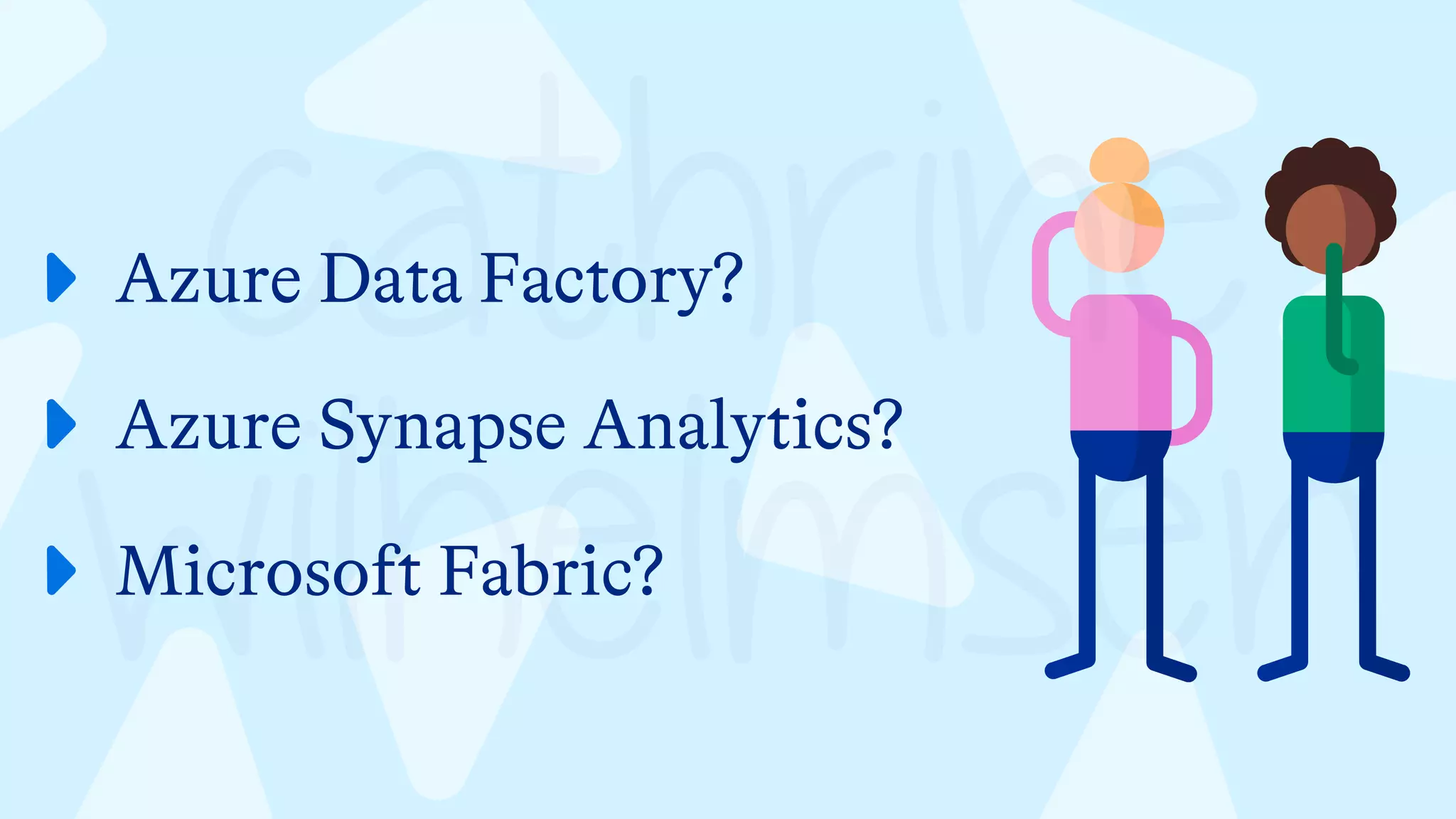 Choosing Between Microsoft Fabric, Azure Synapse Analytics and Azure Data Factory (Data Saturday ...