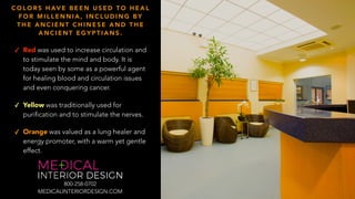 Medical Interior Design – Choosing Color for Wellness | PDF