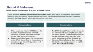 Choosing domain and IP address for Salesforce Marketing Cloud | PPT