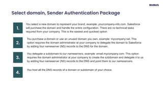 Choosing domain and IP address for Salesforce Marketing Cloud | PDF
