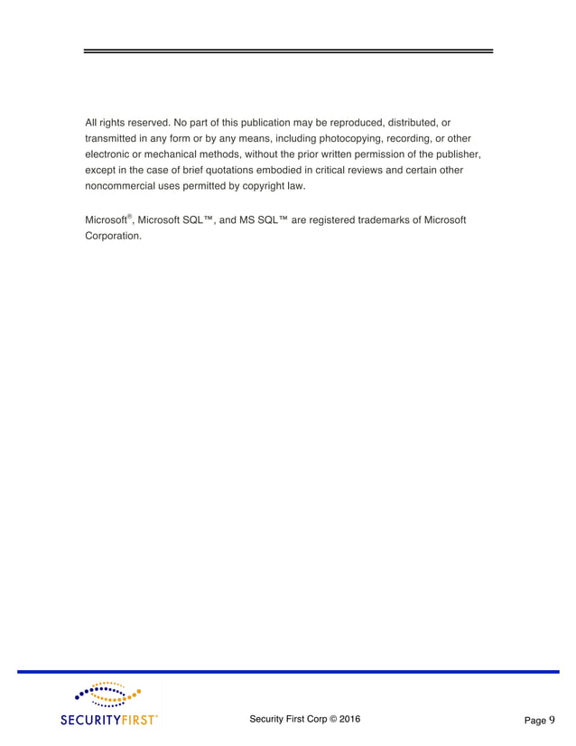 Choosing Encryption for Microsoft SQL Server | PDF