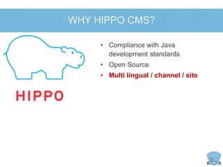 Choosing Hippo CMS | PPT