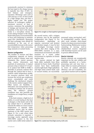 Choosing Hydroprocessing Scheme | PDF