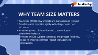 Choosing Project Management Software by Team Size.pptx