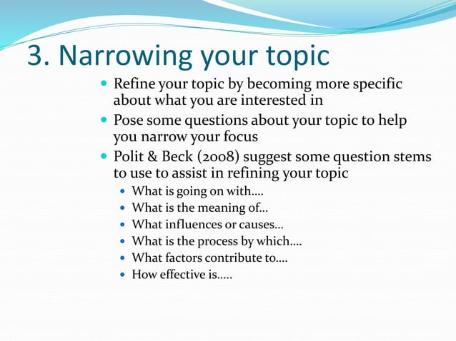 Choosing research topic[1] | PPTX