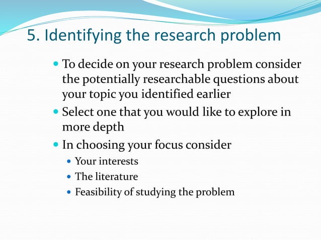 Choosing research topic[1] | PPTX
