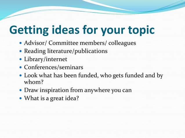 Choosing research topic[1] | PPTX